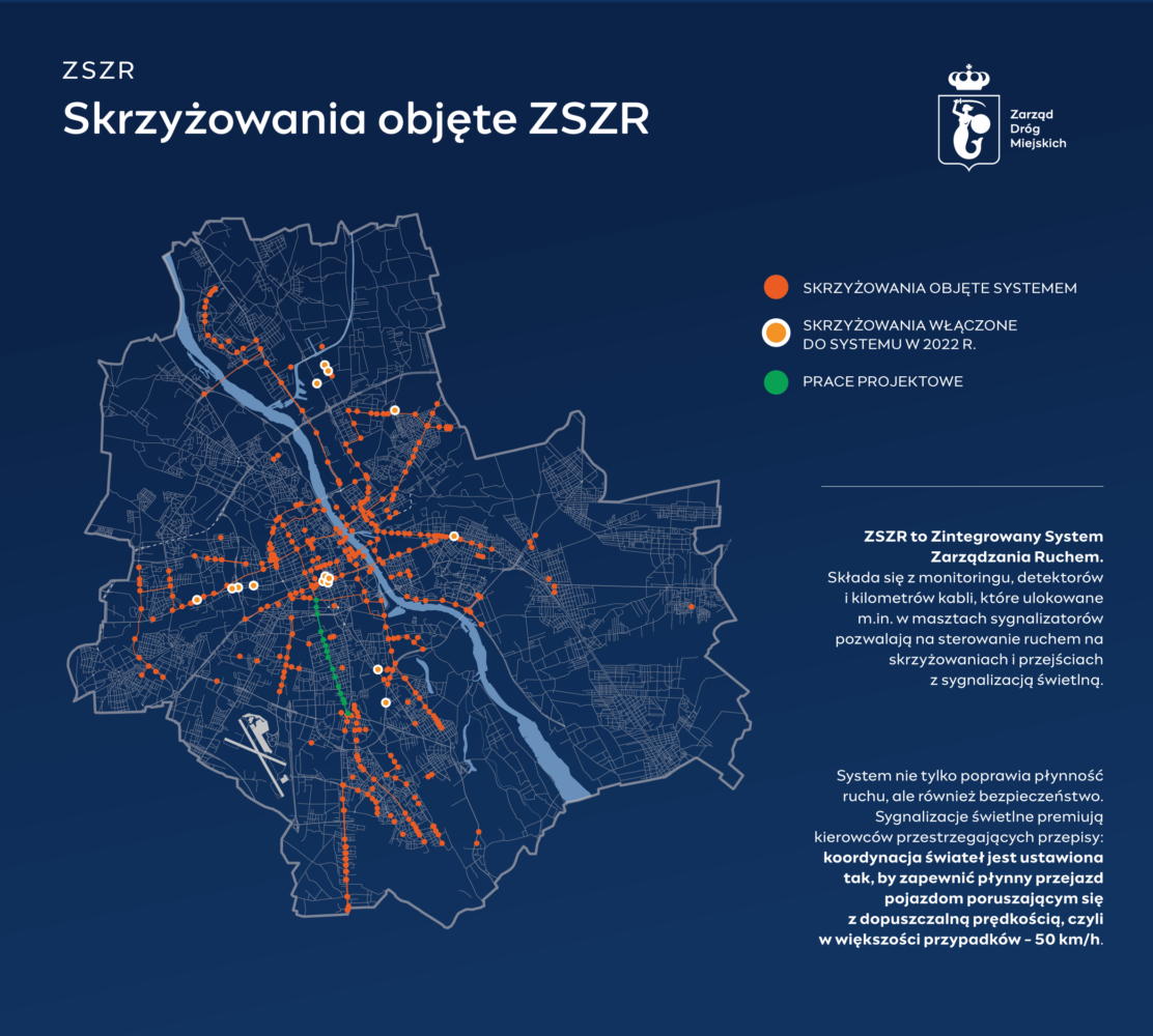 Ekspansja ZSZR - obejmuje już ponad 400 skrzyżowań - Zarząd Dróg ...